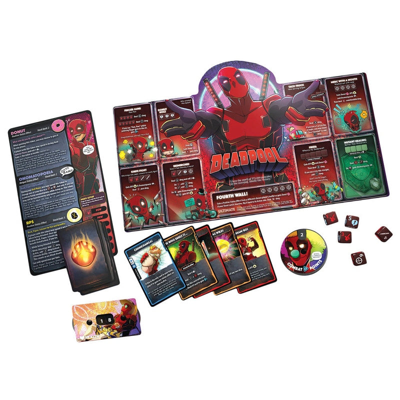 Marvel Dice Throne: Deadpool Deluxe Edition – Contrarian's Game Cafe