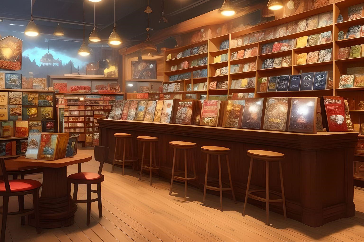 Contrarian's Game Cafe - Where Games, Coffee, and People meet.